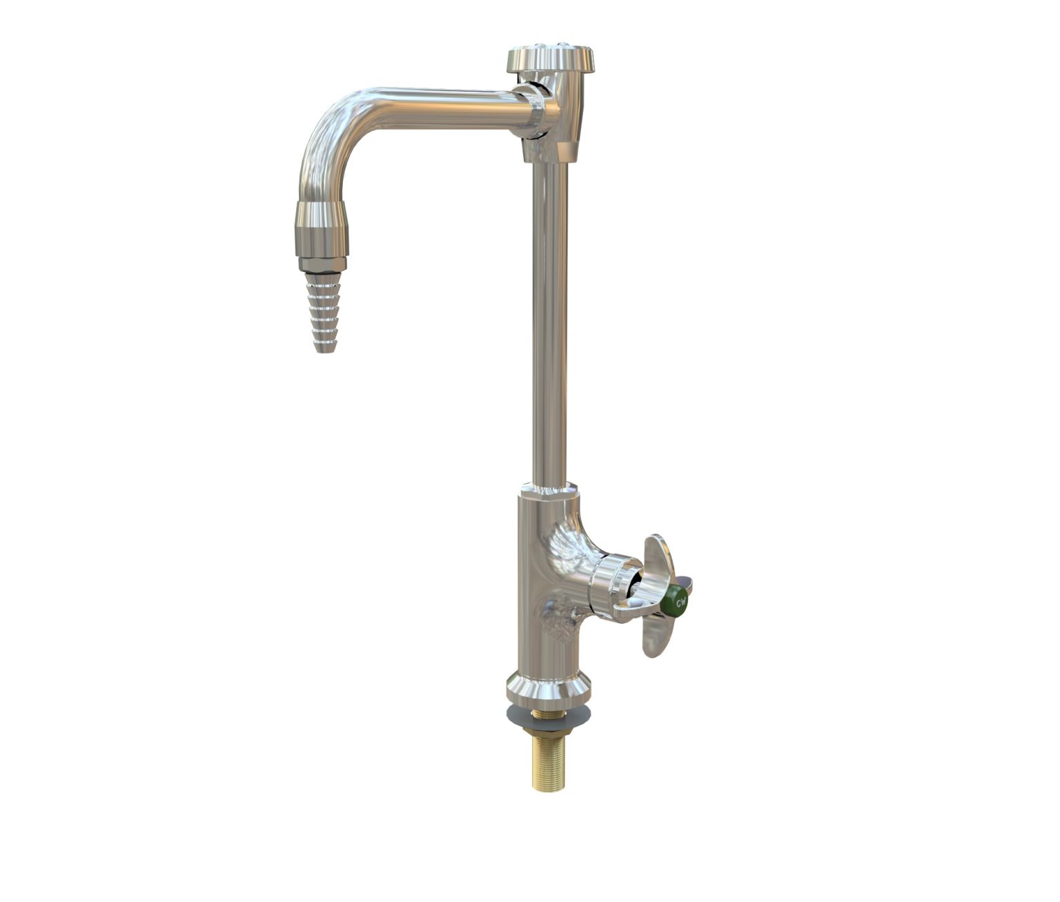 L614VB Deck Mounted Gooseneck with Vacuum Breaker