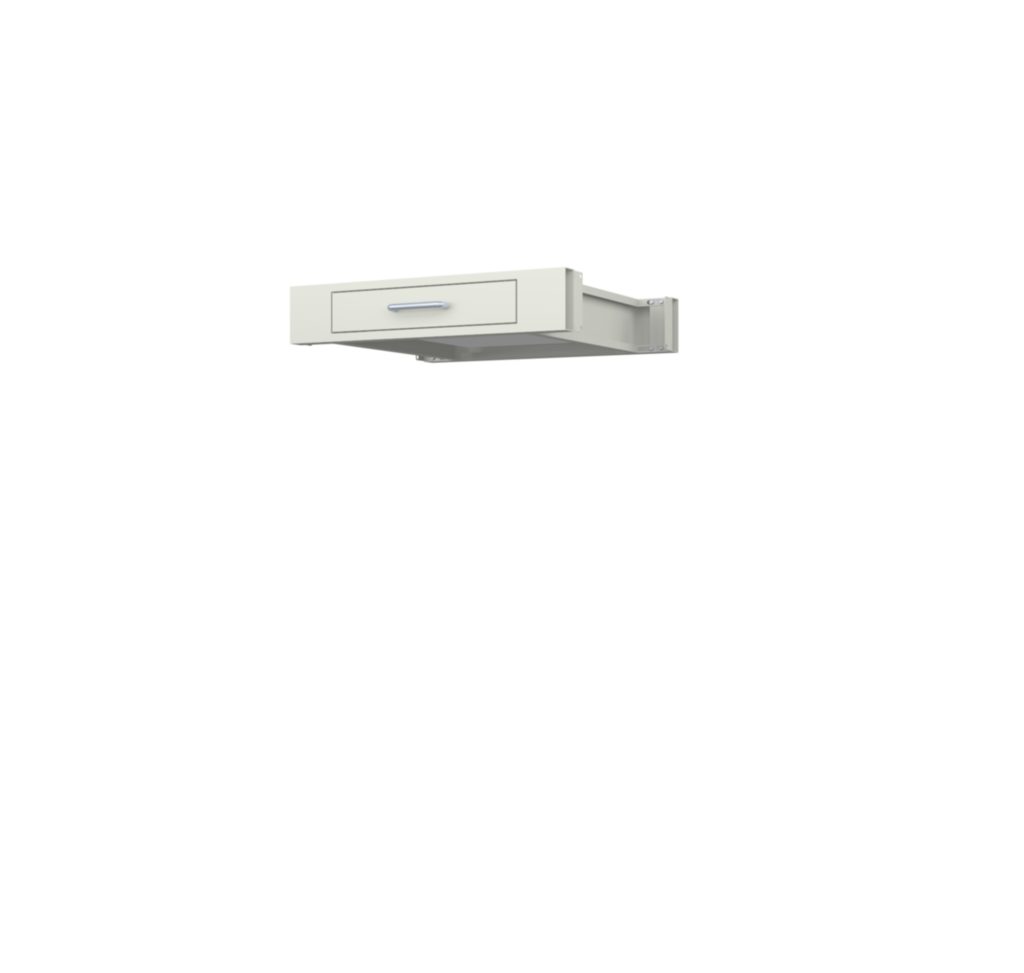 Steel Apron Rail, 24" Wide x 22" Deep x 5" Tall, 1 Drawer