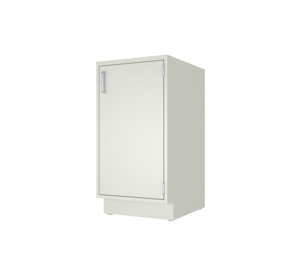 Steel Base Cabinet, 18" Wide x 35" Tall 1 Door (RIGHT)